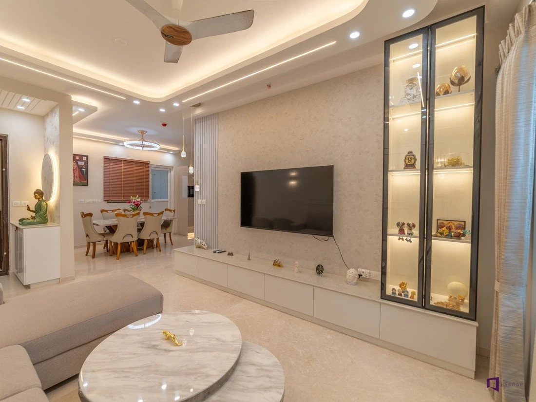 Asense | Wall-Mounted TV Units vs Full TV Showcases: What Suits Main ...