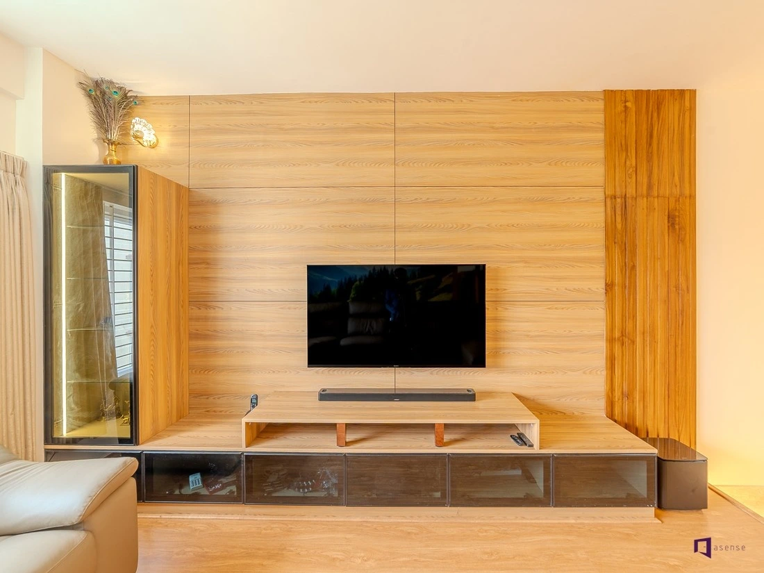 Asense | Versatile Wooden TV Cabinet Styles to Elevate Your Living Space
